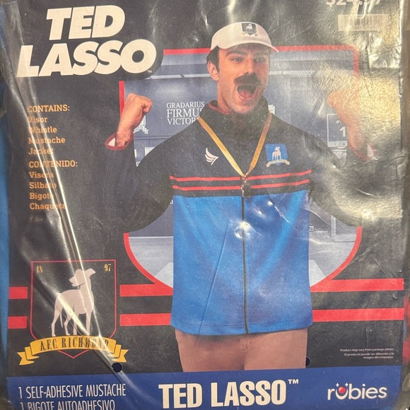 Rubie's | Other | Mens Ted Lasso Costume Set Various Sizes | Poshmark